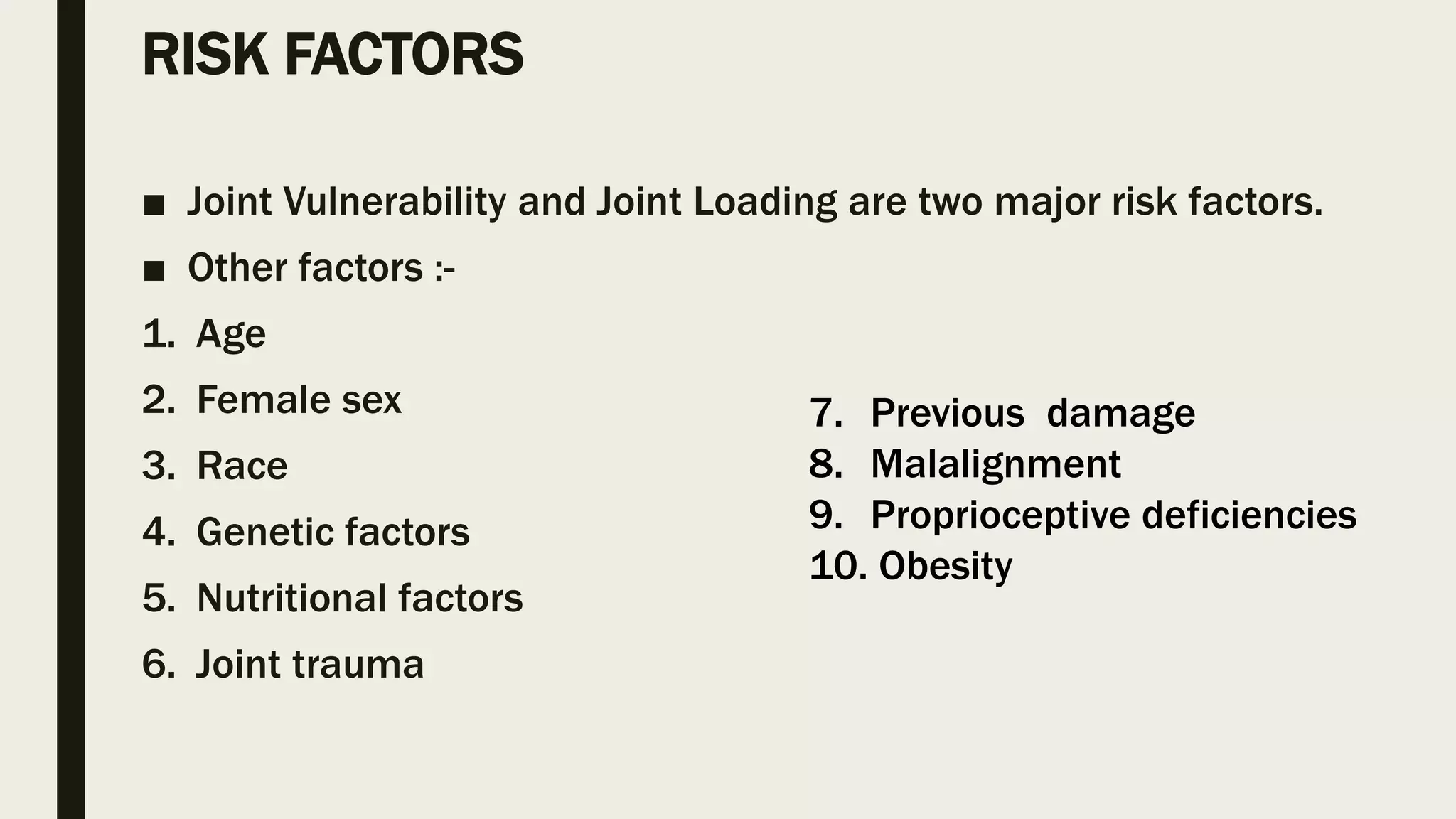 Osteoarthritis Ppt Pptx