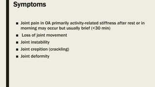 osteoarthritis ppt.pptx