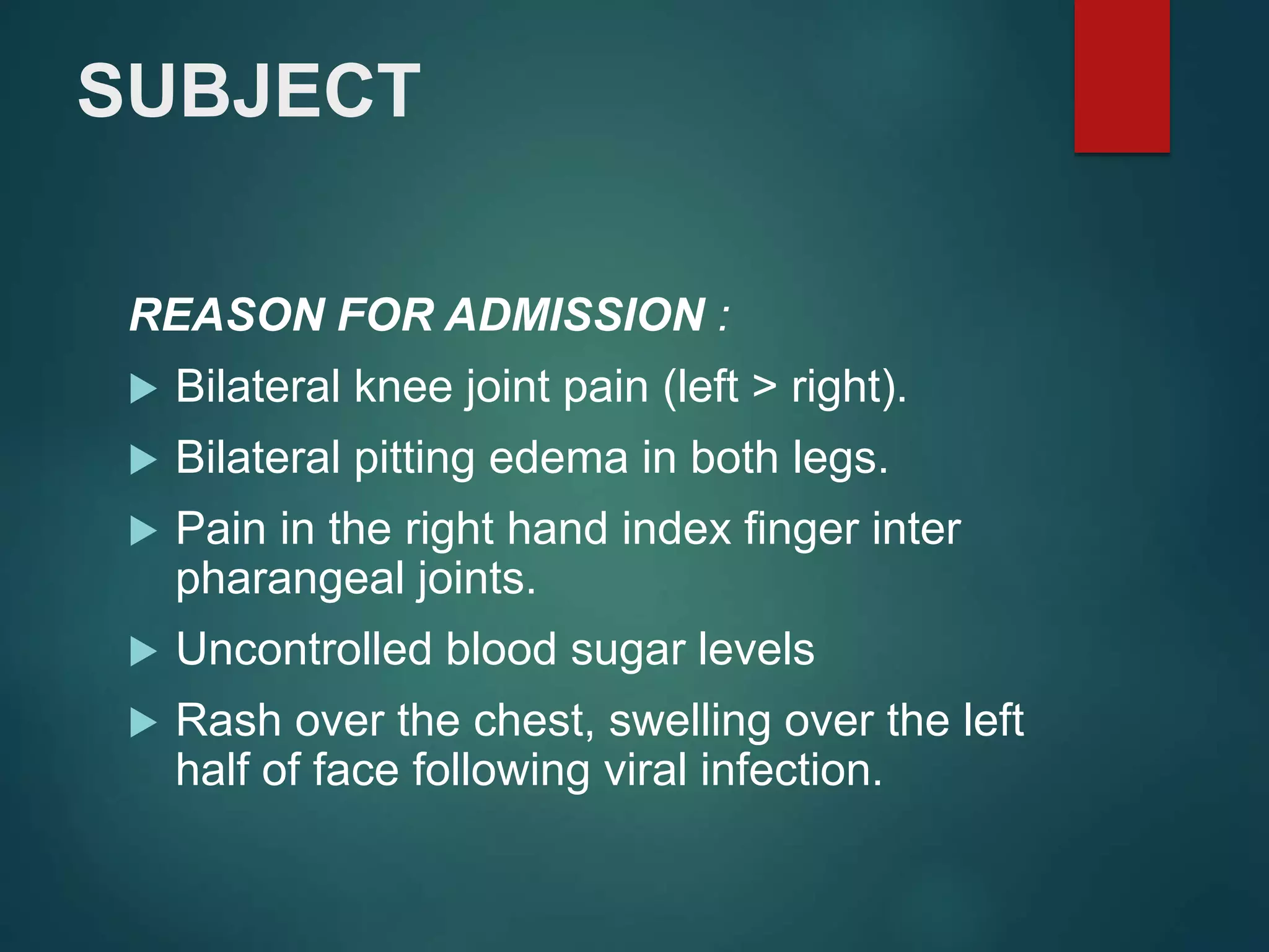 OSTEOARTHRITIS case presentation.pptx