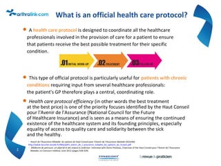 Osteoarthritis official healthcare protocol | PPT