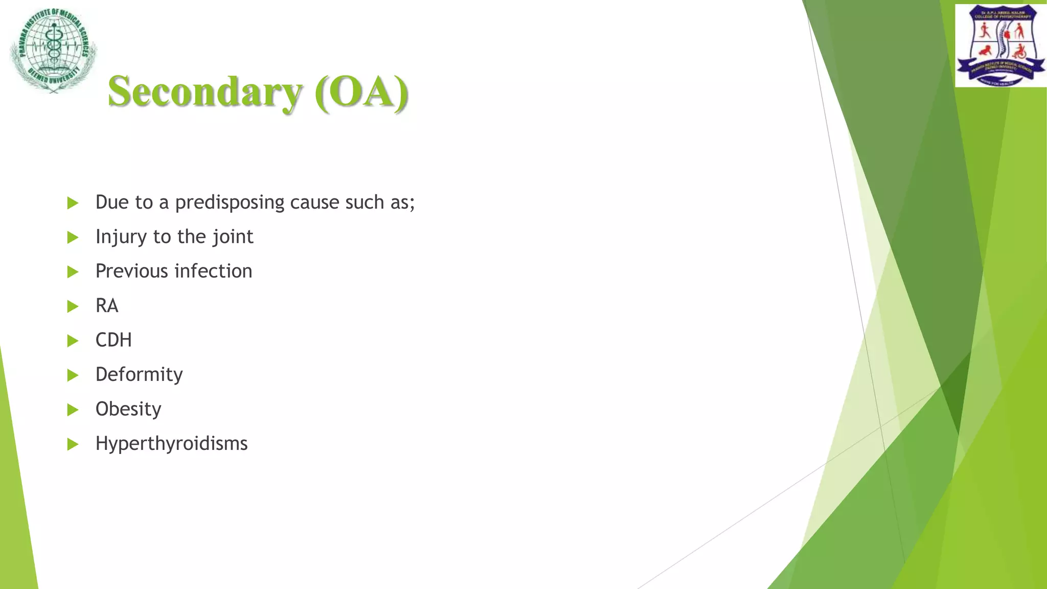 OSTEOARTRITIS OF KNEE (OA).pptx