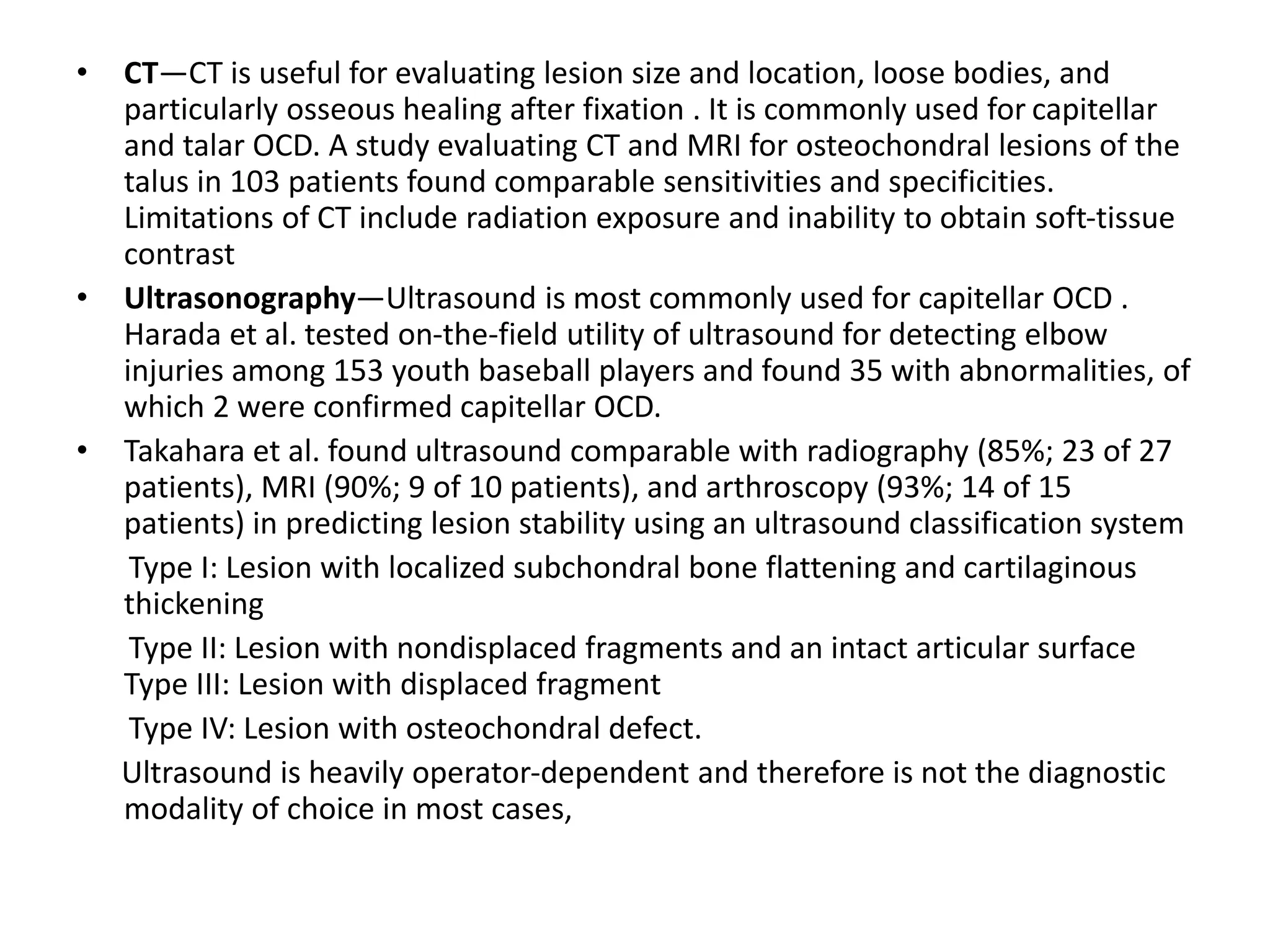 Osteochondritis Dissecans in painful knee | PPTX