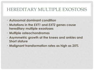Osteochondroma | PPTX