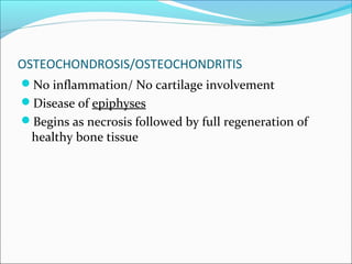 Osteochondrosis | PPT