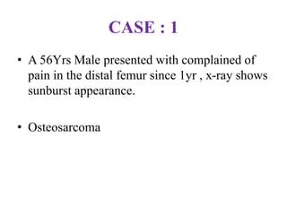 osteoclastoma.pptx with a wide description | PPT
