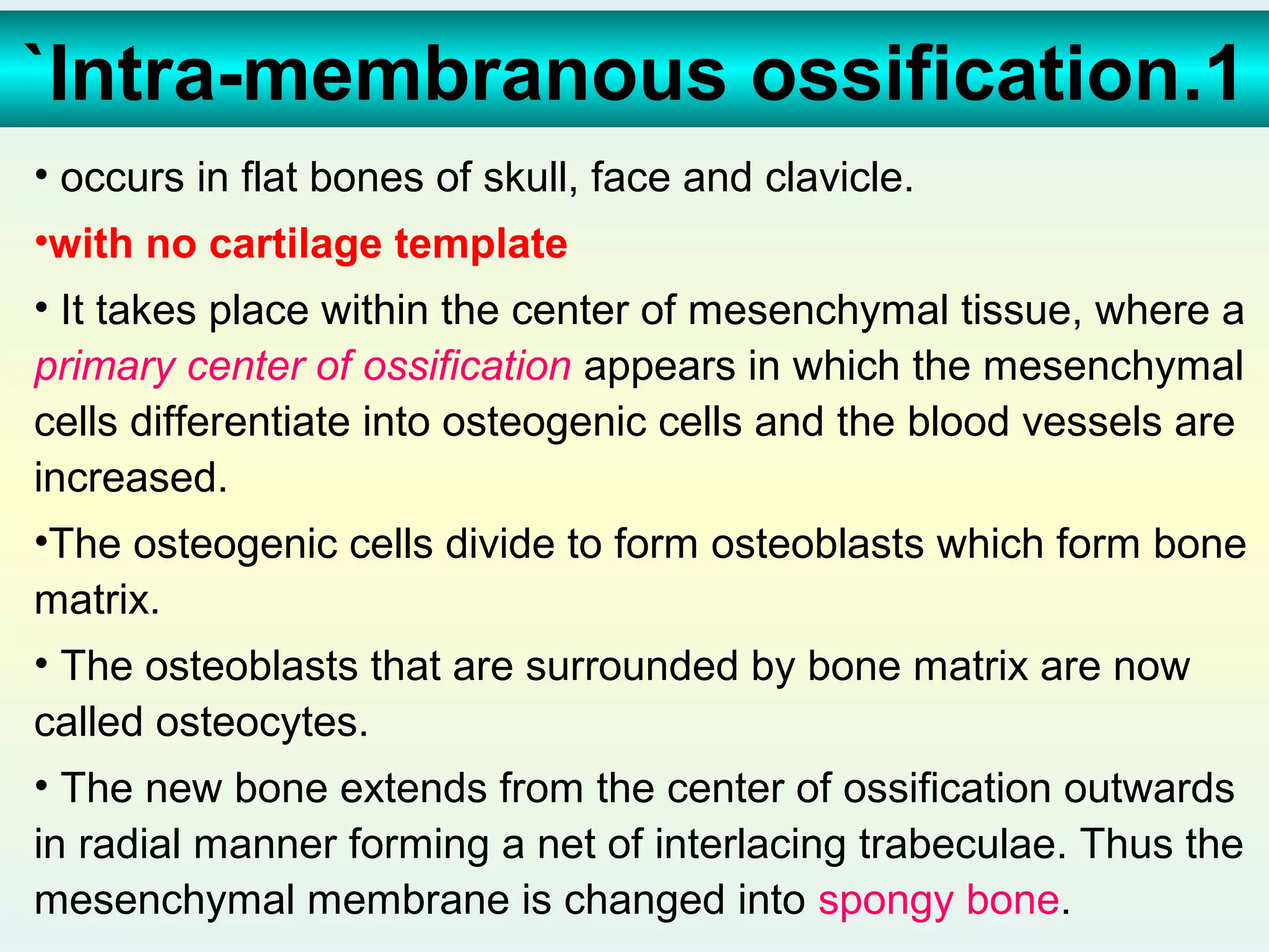 Osteogenesis | PPT