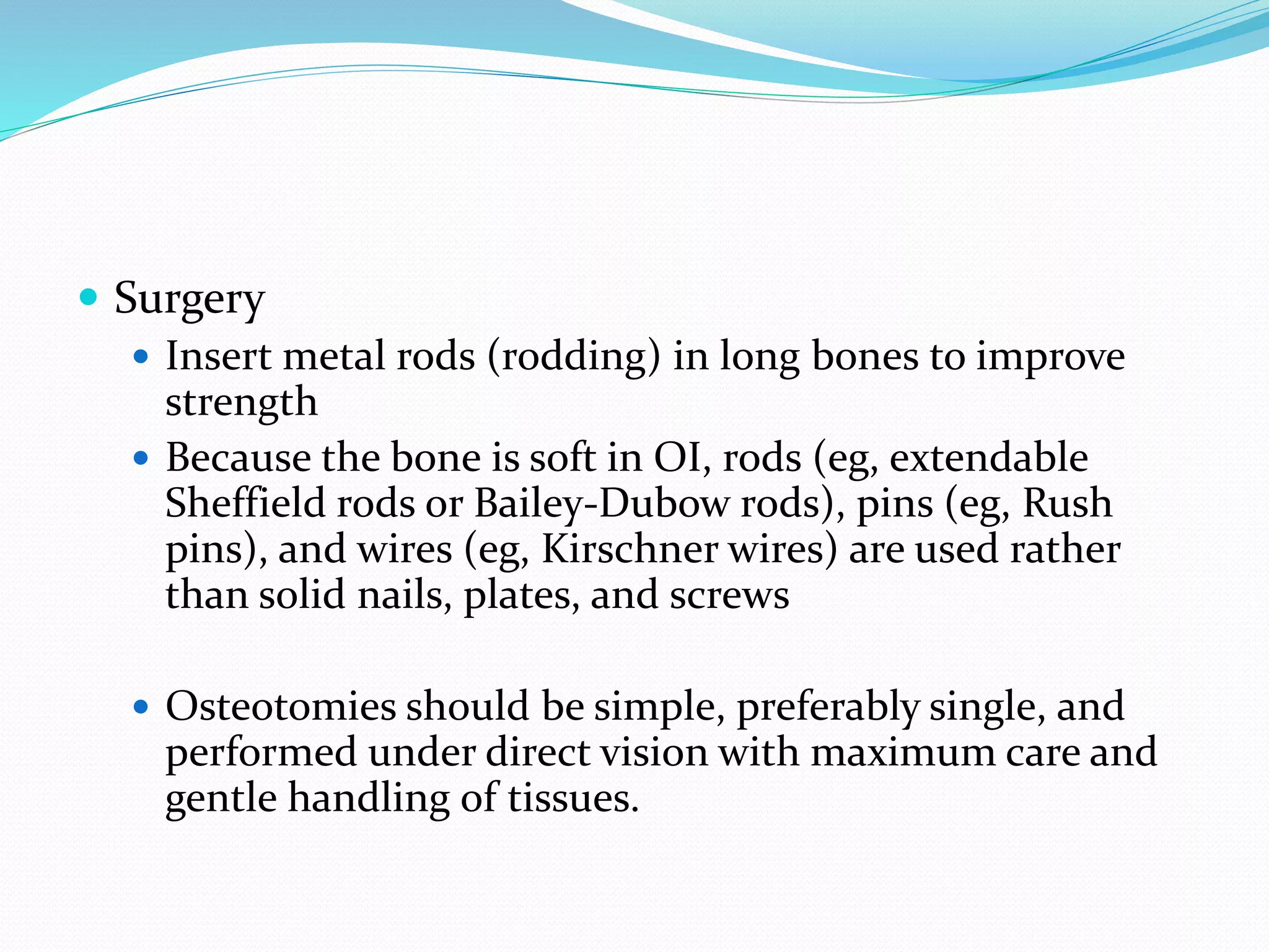 Osteogenesis imperfecta | PPTX