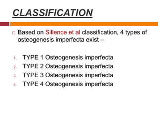 Osteogenesis imperfecta | PPT