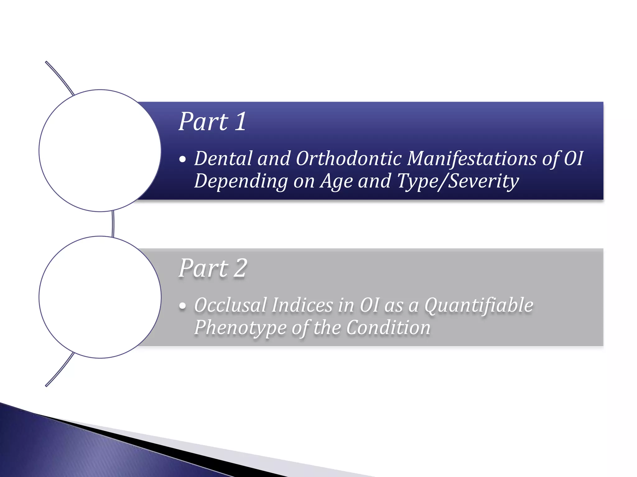 Dental management of Osteogenesis imperfecta.slideshare | PPTX