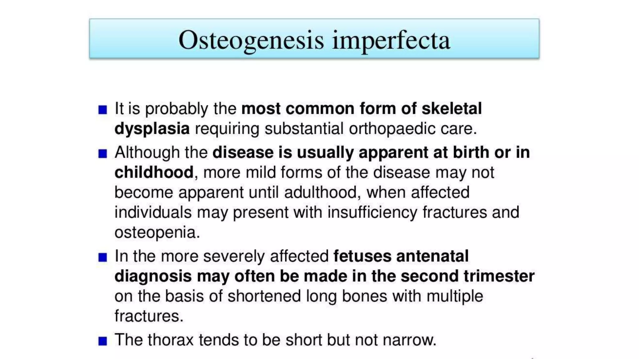 Osteogenesis imperfecta by Dr Aniket | PPTX