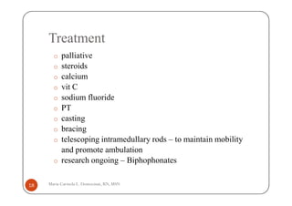 Osteogenesis imperfecta (OI) | PDF