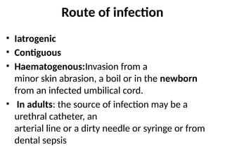 Osteogenic infection(Osteomyelitis).pptx