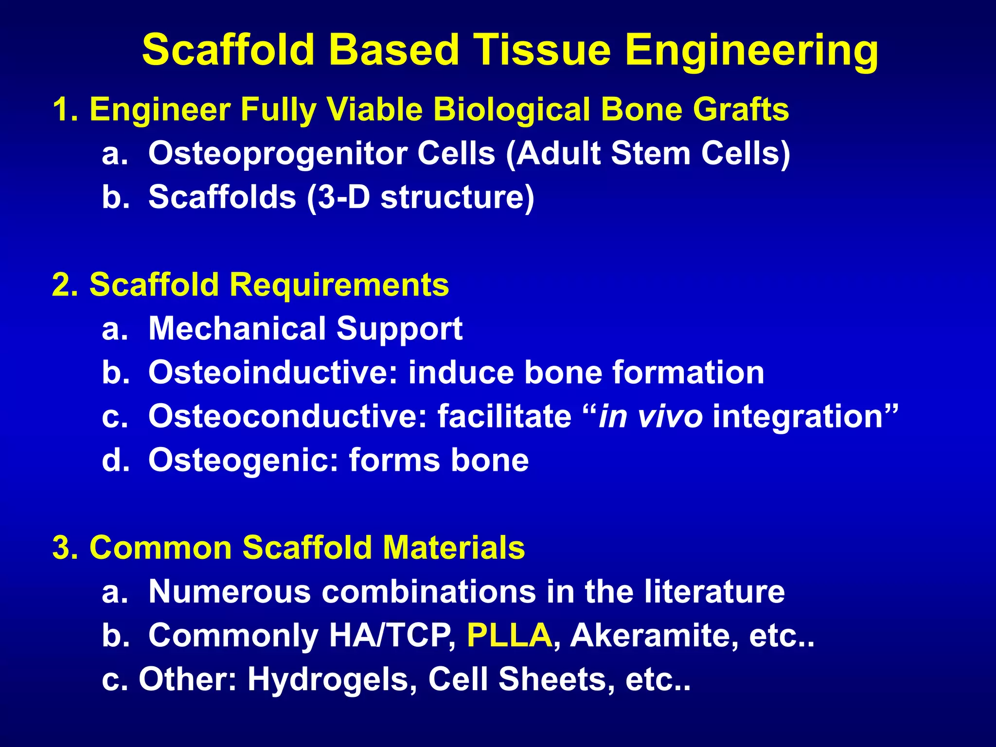 Osteoinduction of human adipose stem cells on plla scaffolds ...