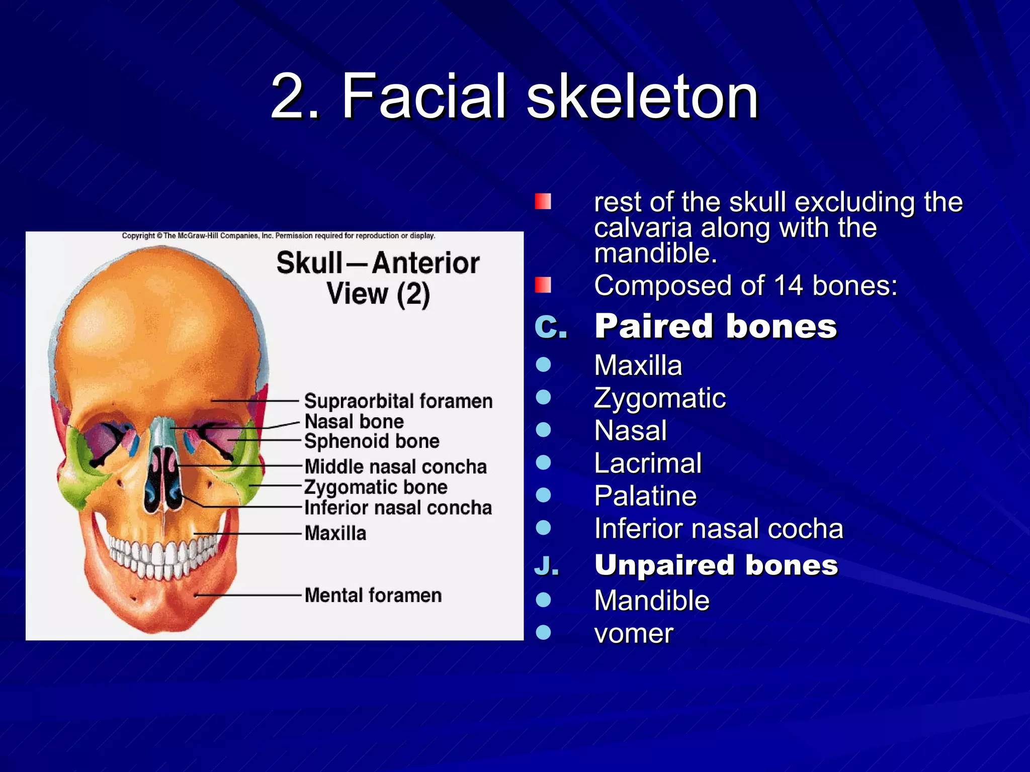 Osteology of head and face | PPT