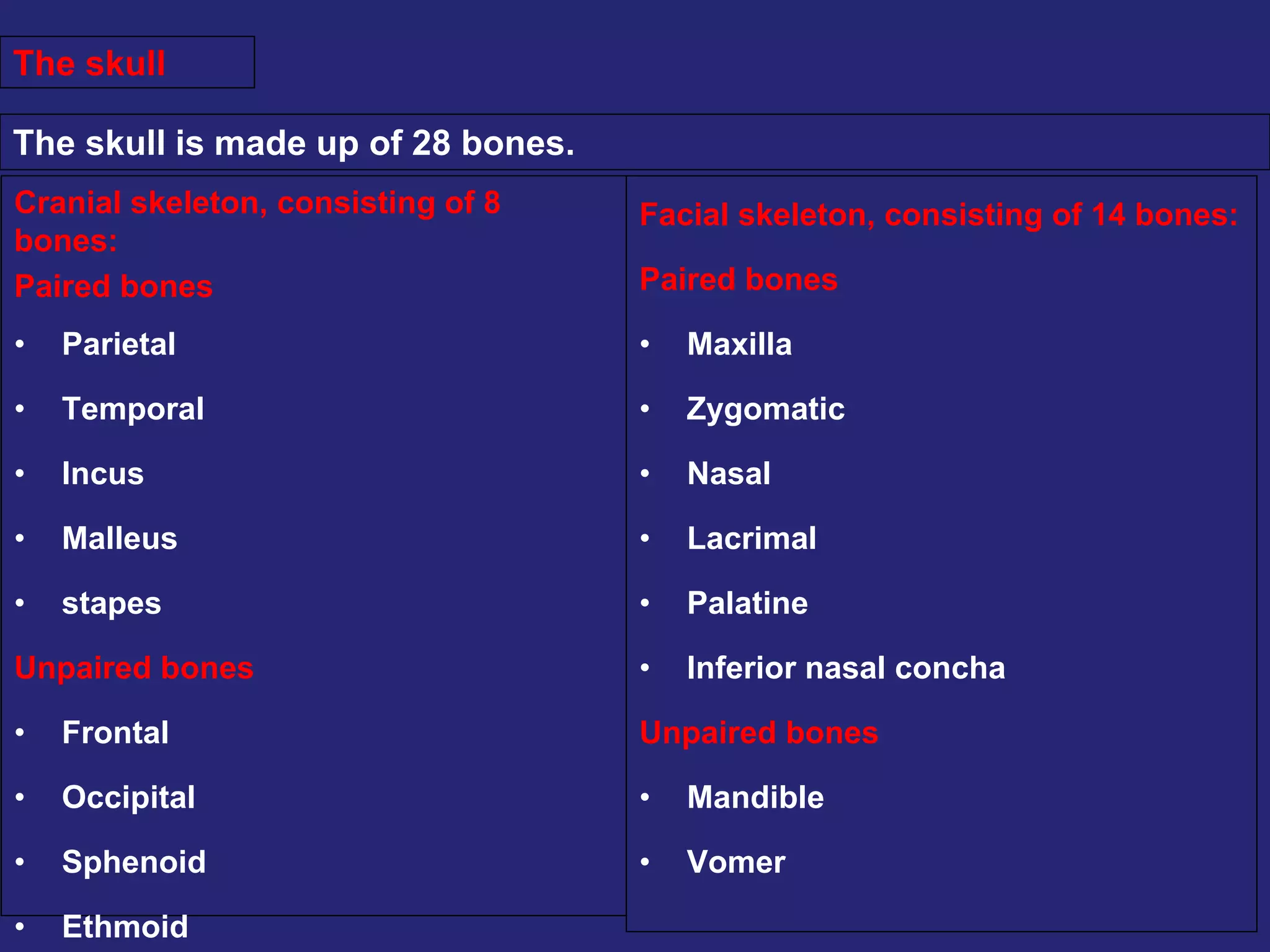 Osteology of Human Skull.pptx