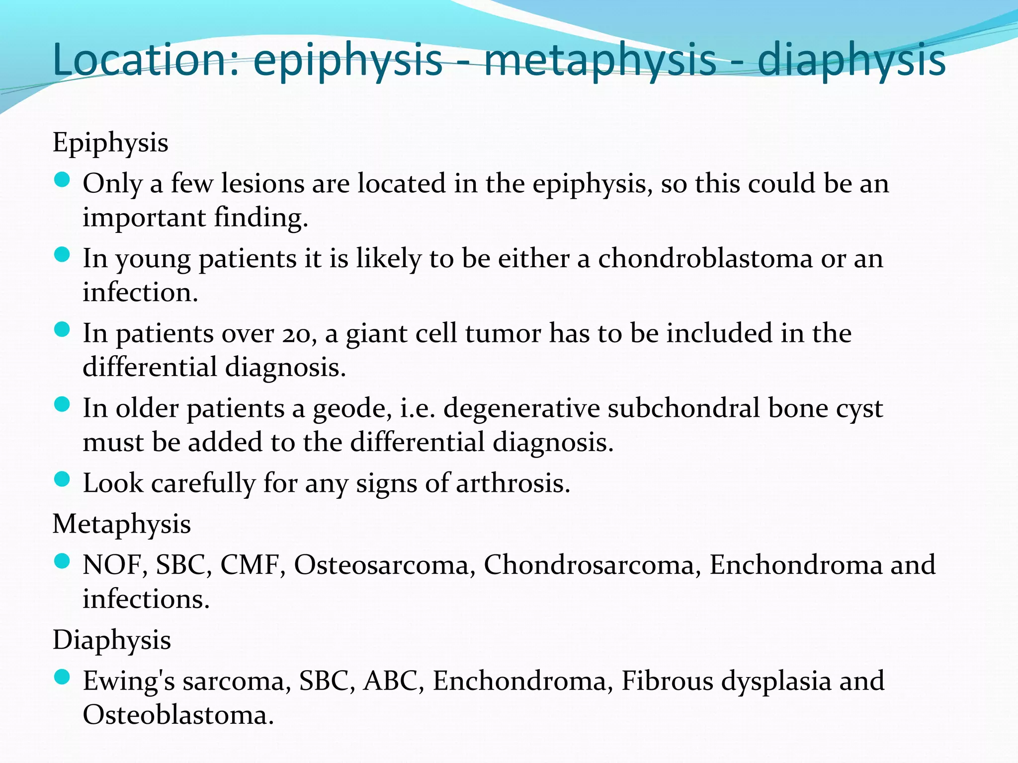 Osteolytic lesions of Bone | PPT