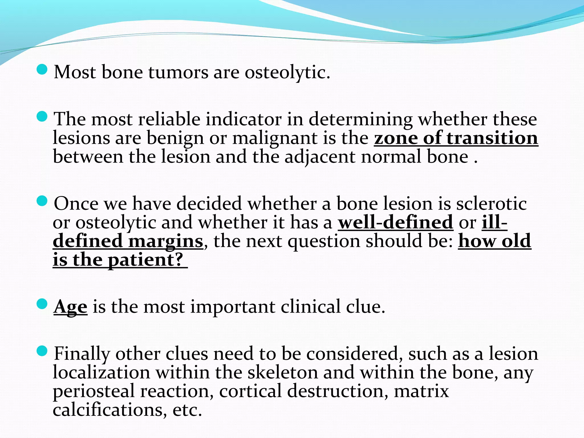 Osteolytic lesions of Bone | PPT