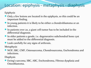 Osteolytic lesions of Bone | PPT