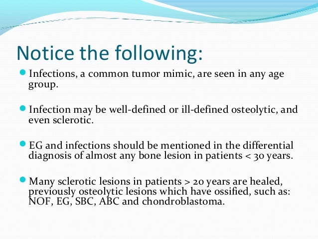 Osteolytic Lesions Of Bone
