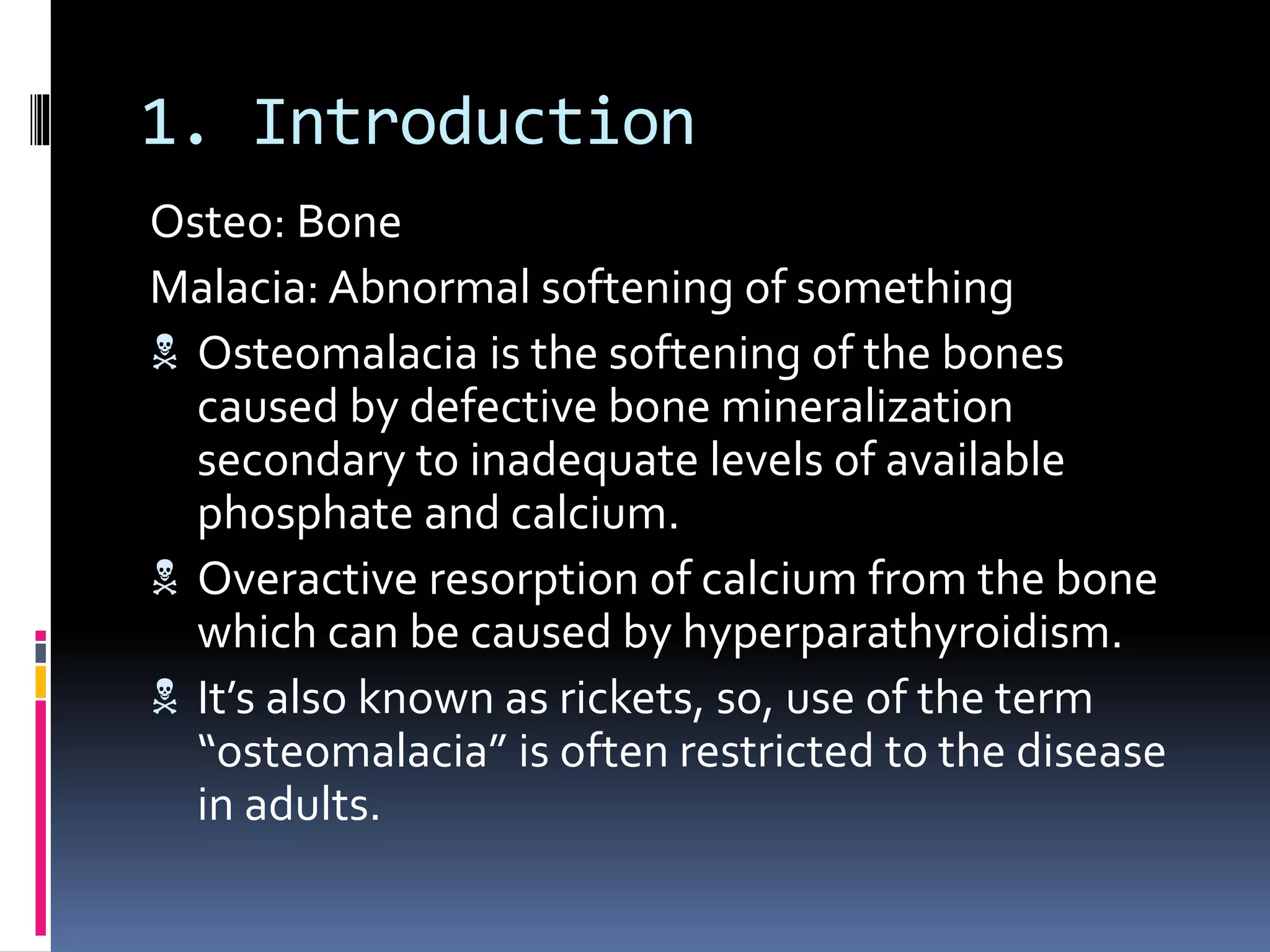 Osteomalacia | PPTX