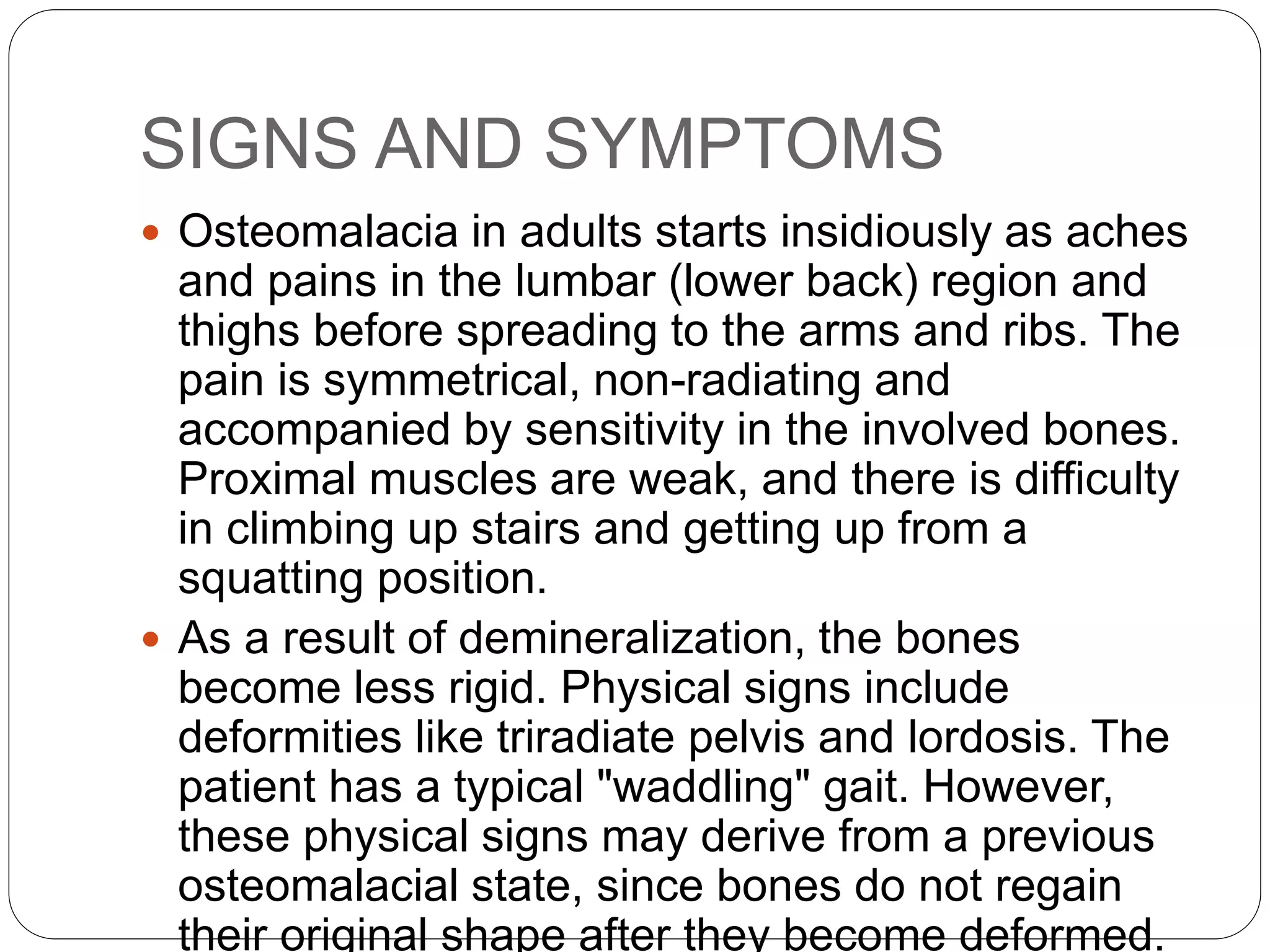 Osteomalacia | PPTX