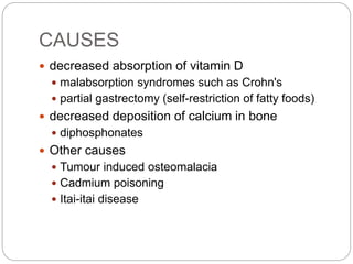 Osteomalacia In Adults