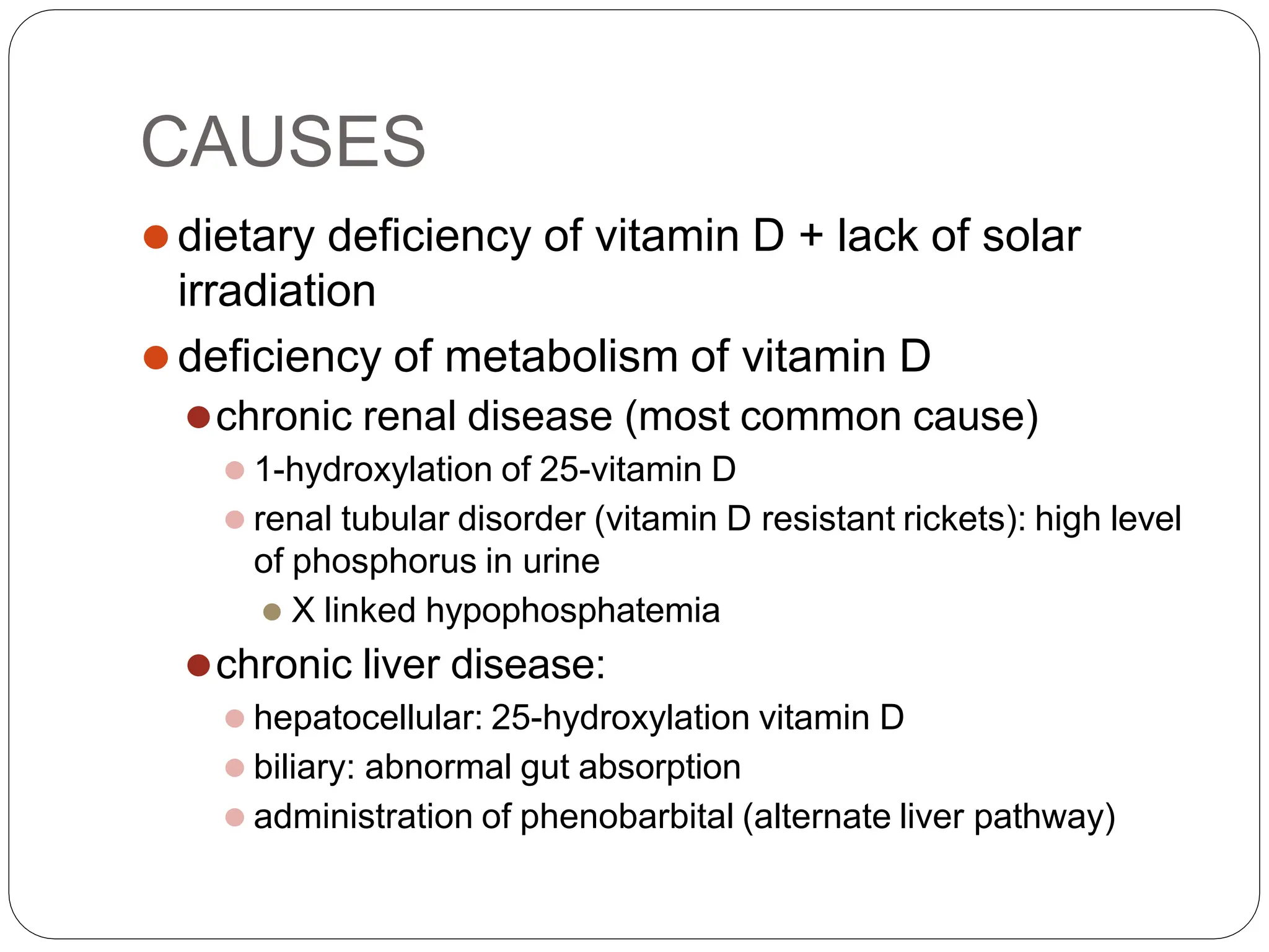 OSTEOMALACIA Basics , pathophysiology and treatment | PPT