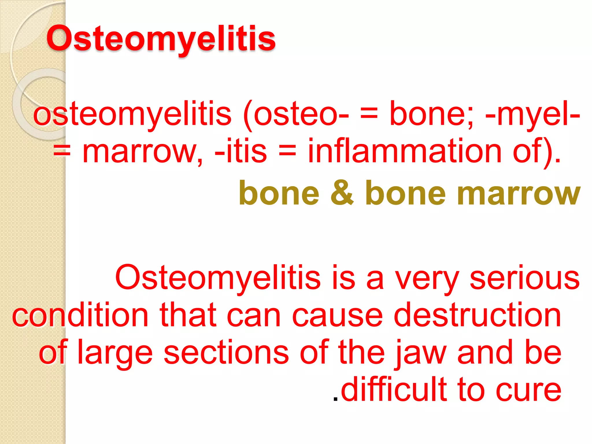 Osteomielitis | PPTX