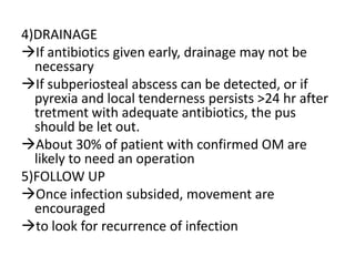 Osteomyelitis | PPTX