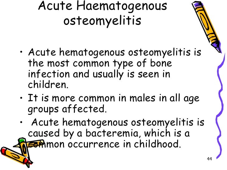 Osteomyelitis