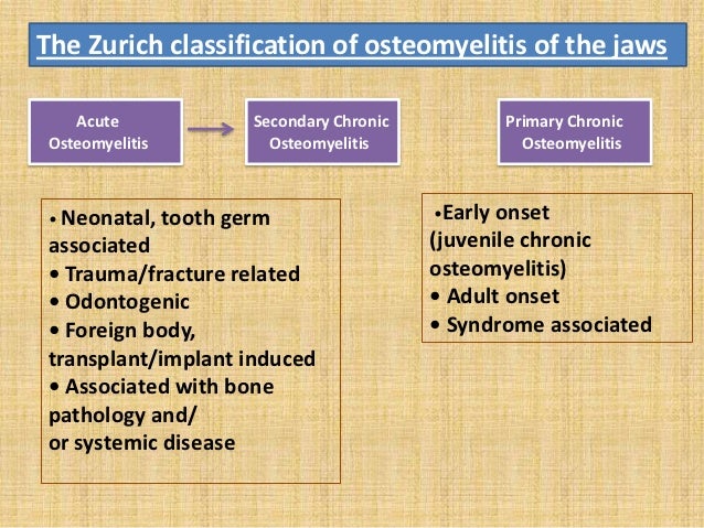 Osteomyelitis