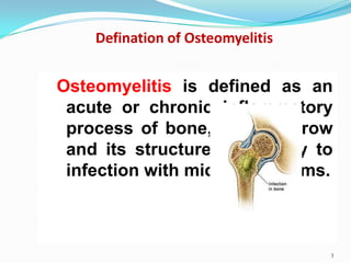 Osteomyelitis | PPT