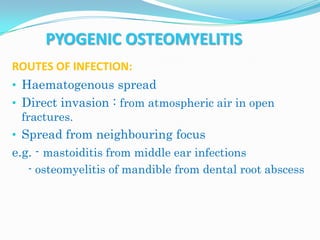 Osteomyelitis | PPTX