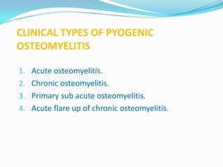 Osteomyelitis | PPTX