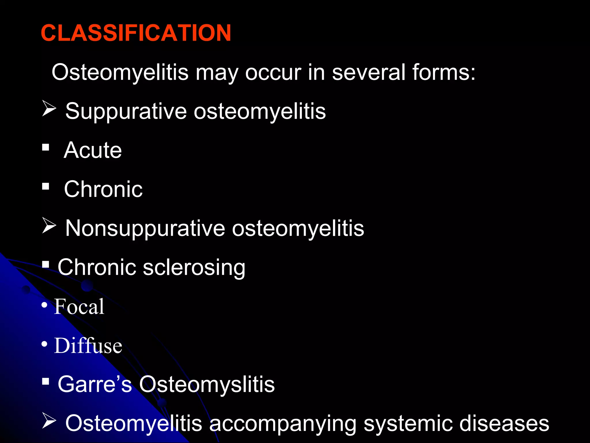 Osteomyelitis | PPT
