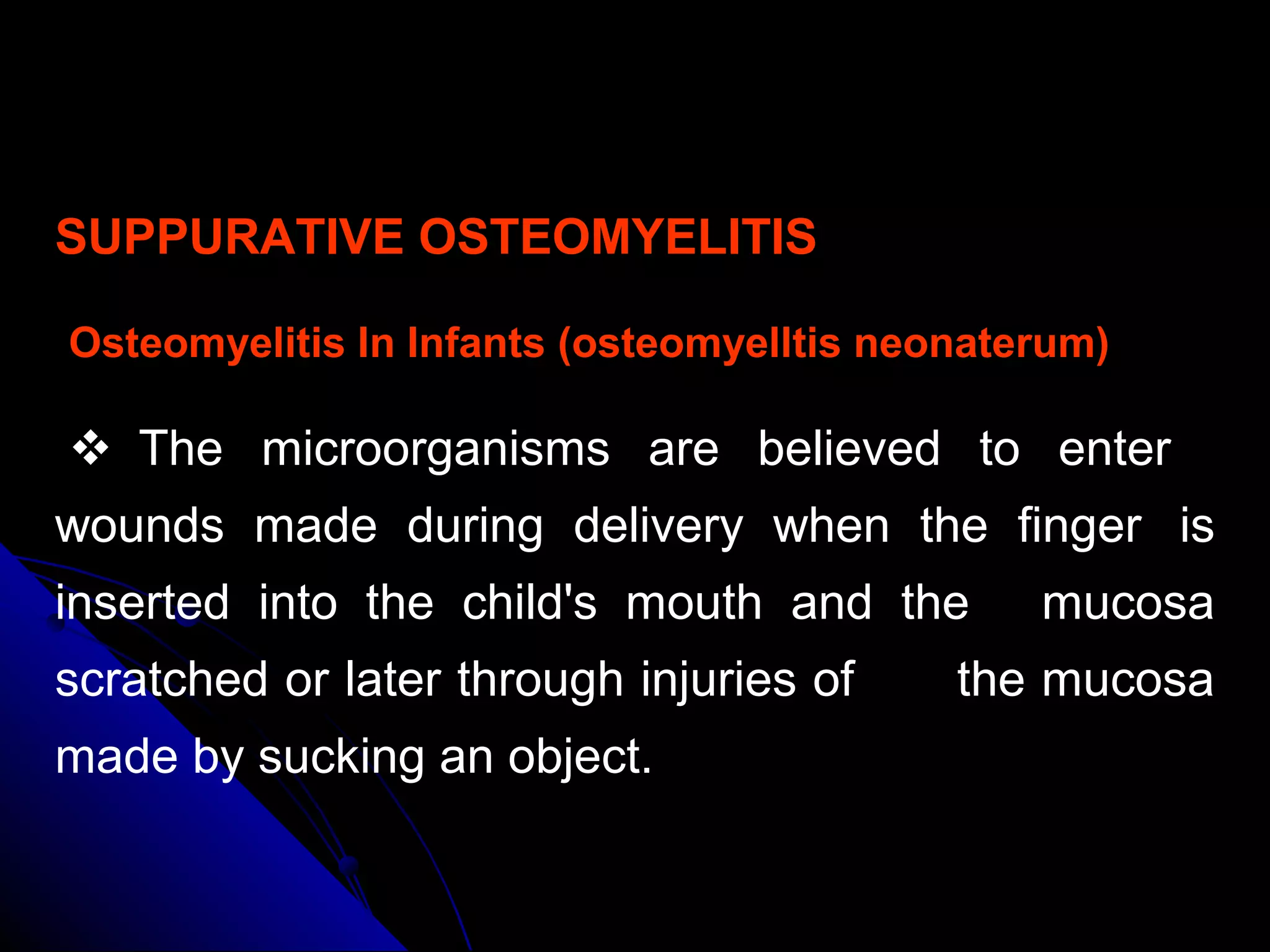 Osteomyelitis | PPT