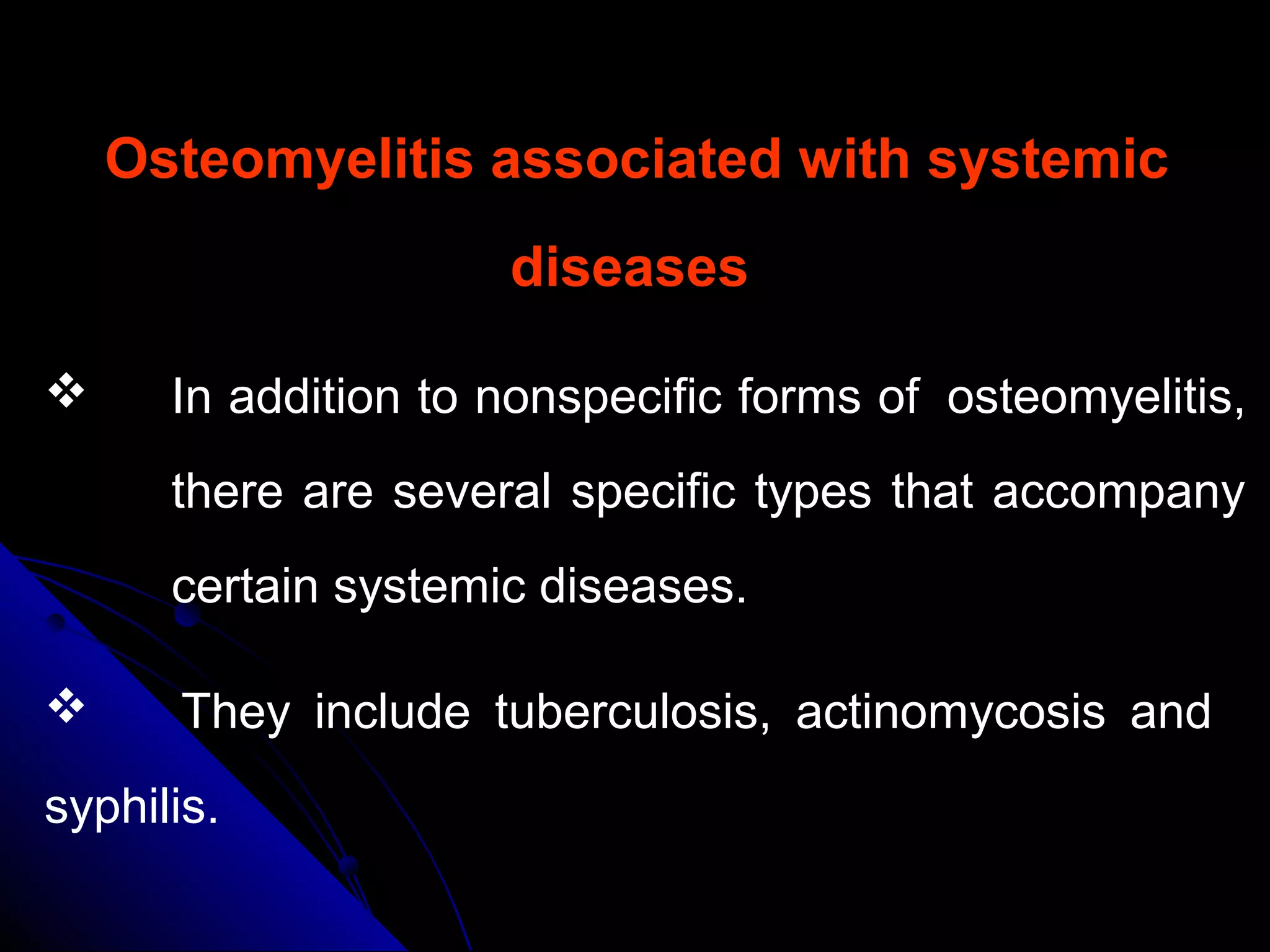 Osteomyelitis | PPT