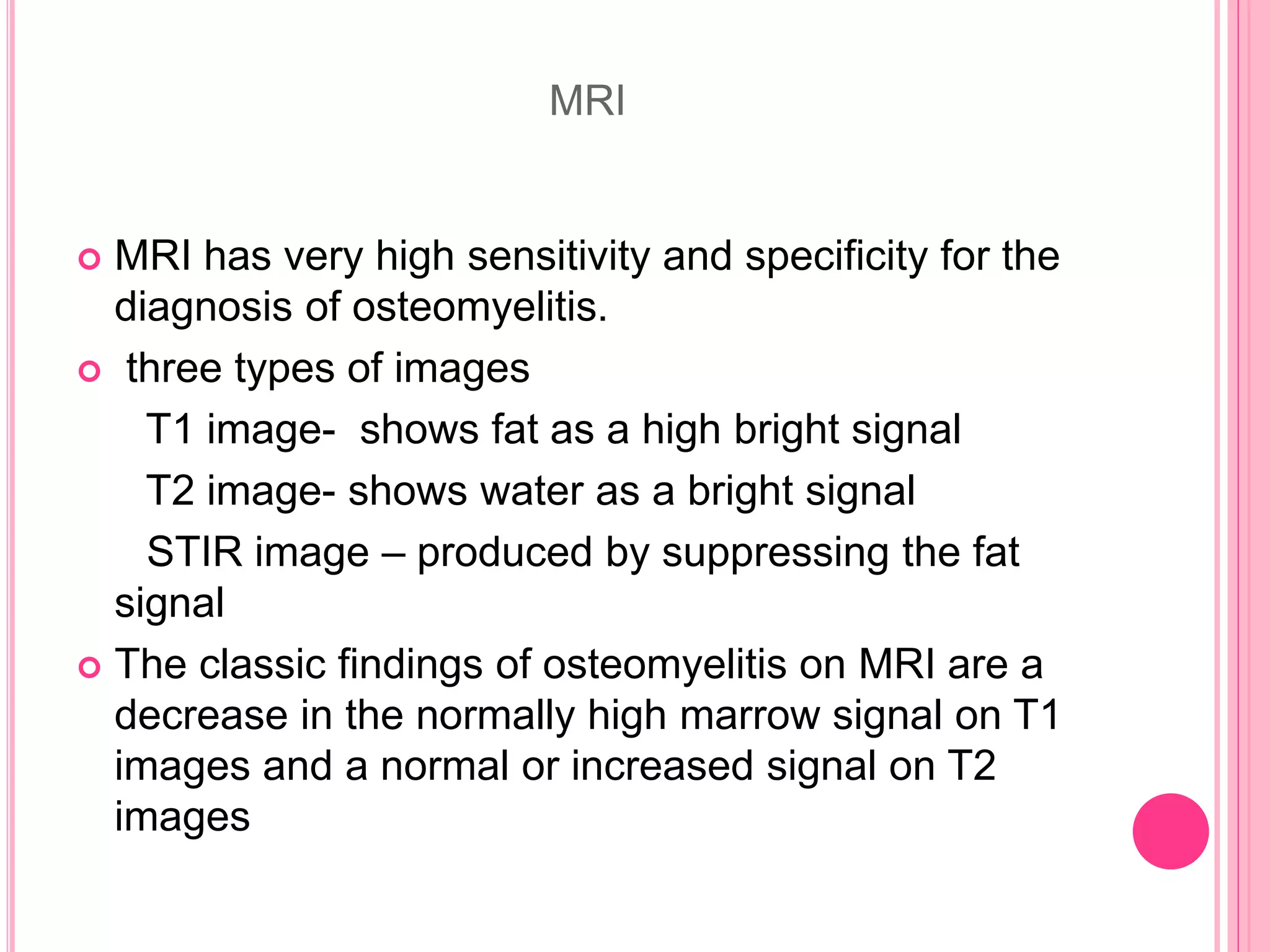 Osteomyelitis | PPTX