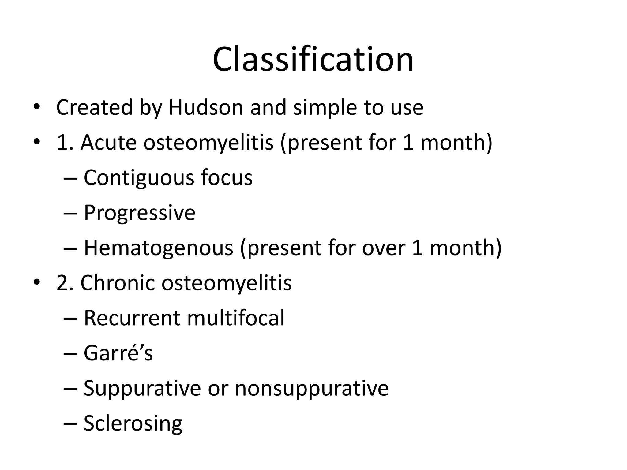 Osteomyelitis | PPTX