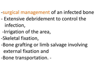 Osteomyelitis | PPTX | Bone and Joint Conditions | Diseases and Conditions