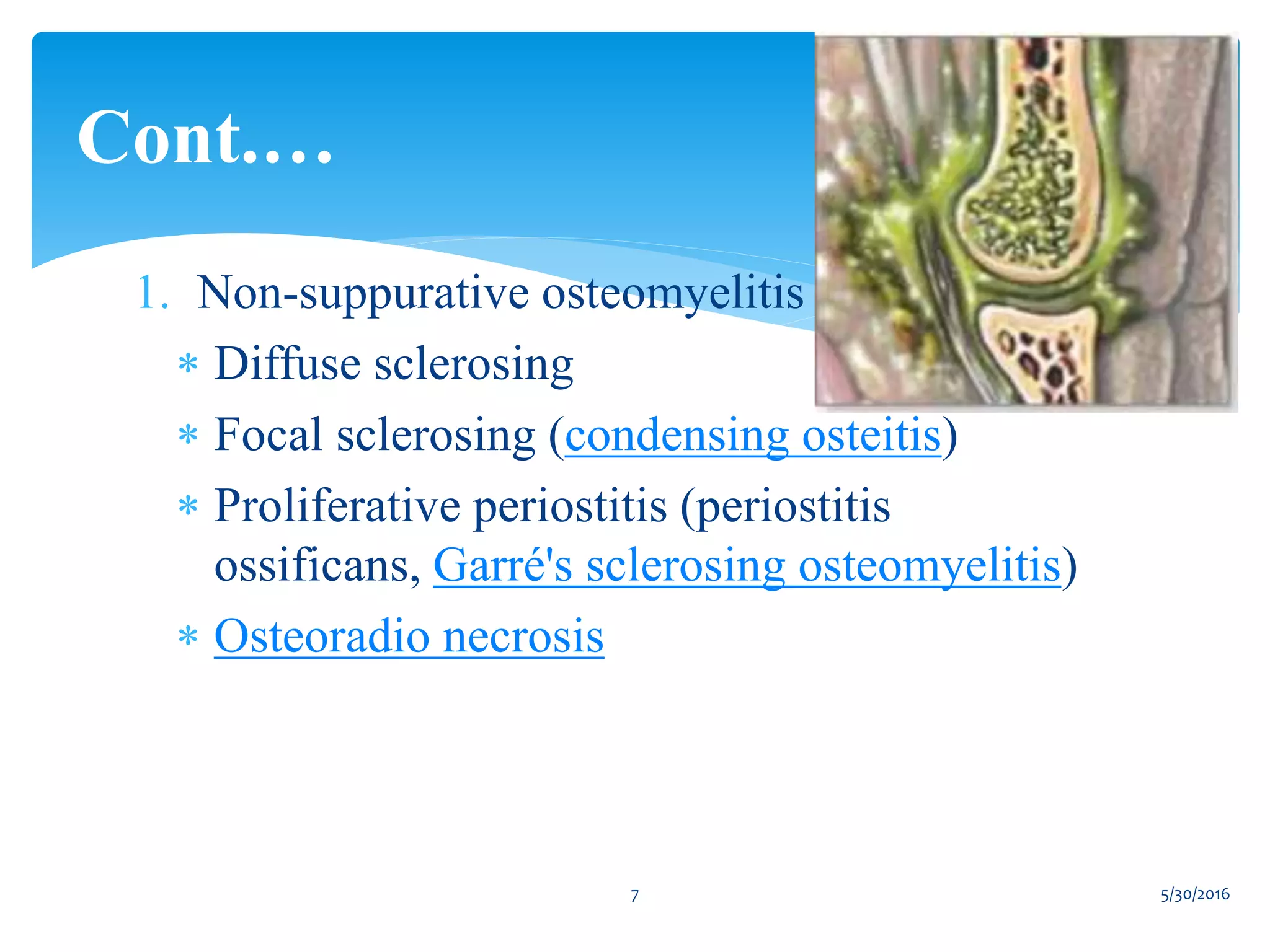 Osteomyelitis | PPTX