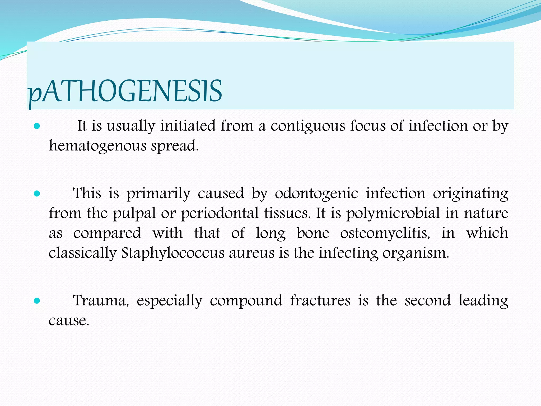 Osteomyelitis | PPTX
