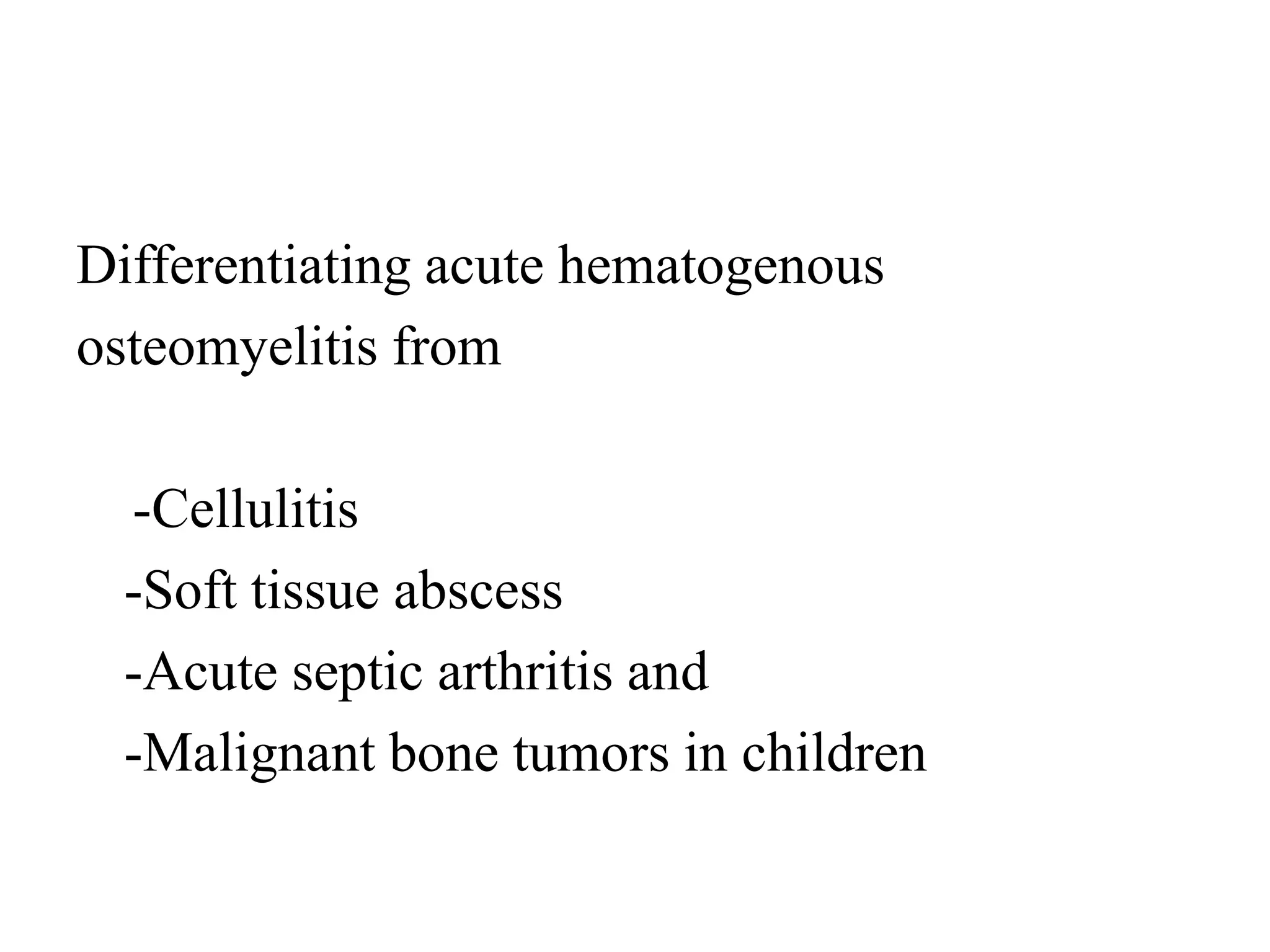 Osteomyelitis | PPTX
