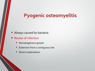 Osteomyelitis | PPT