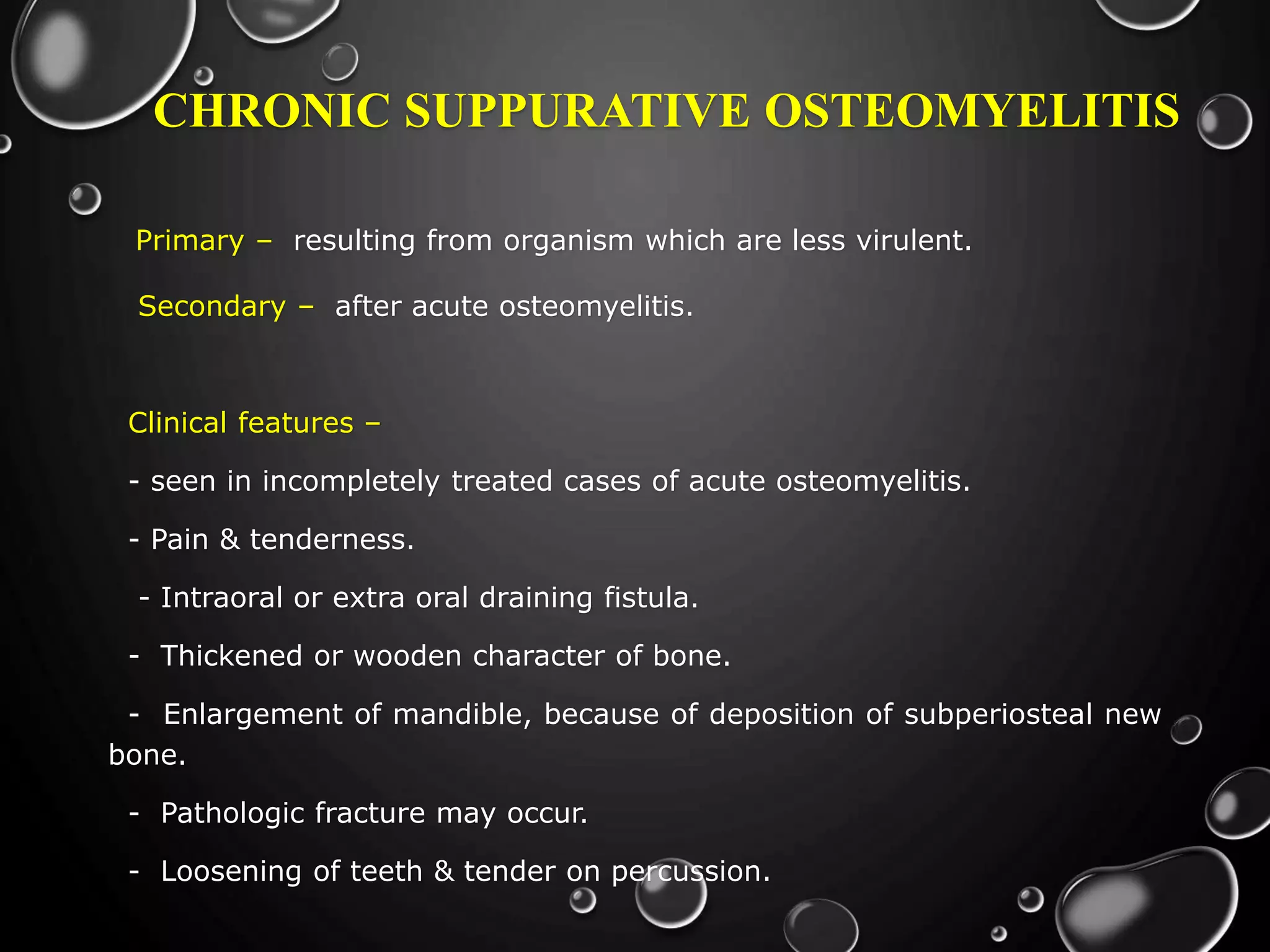 Osteomyelitis | PPTX