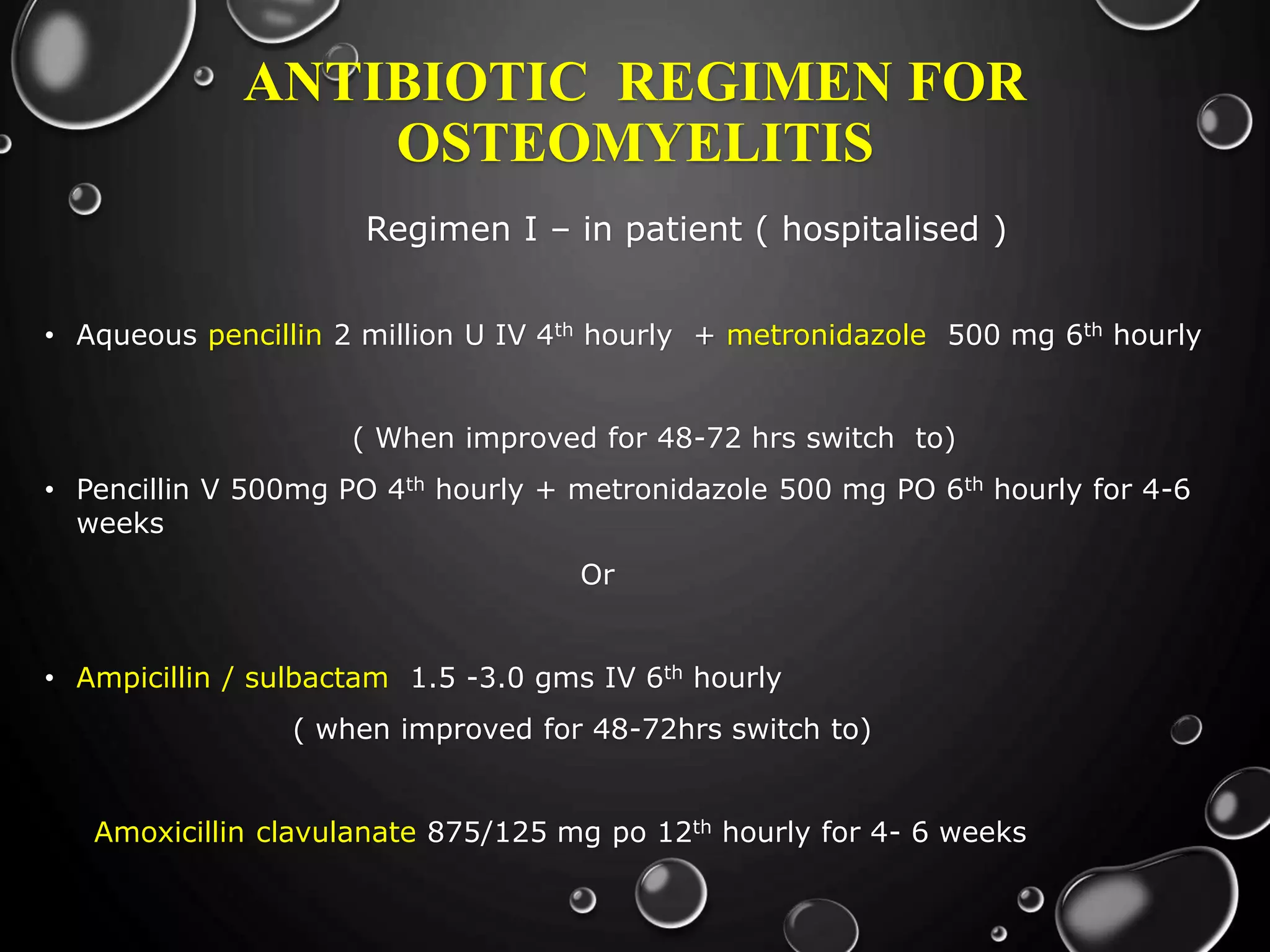 Osteomyelitis | PPTX