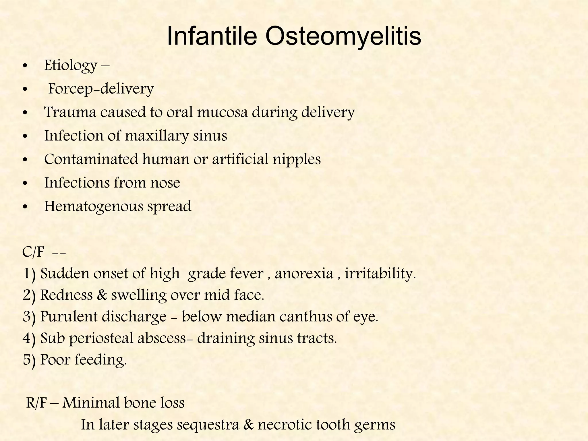 Osteomyelitis | PPTX