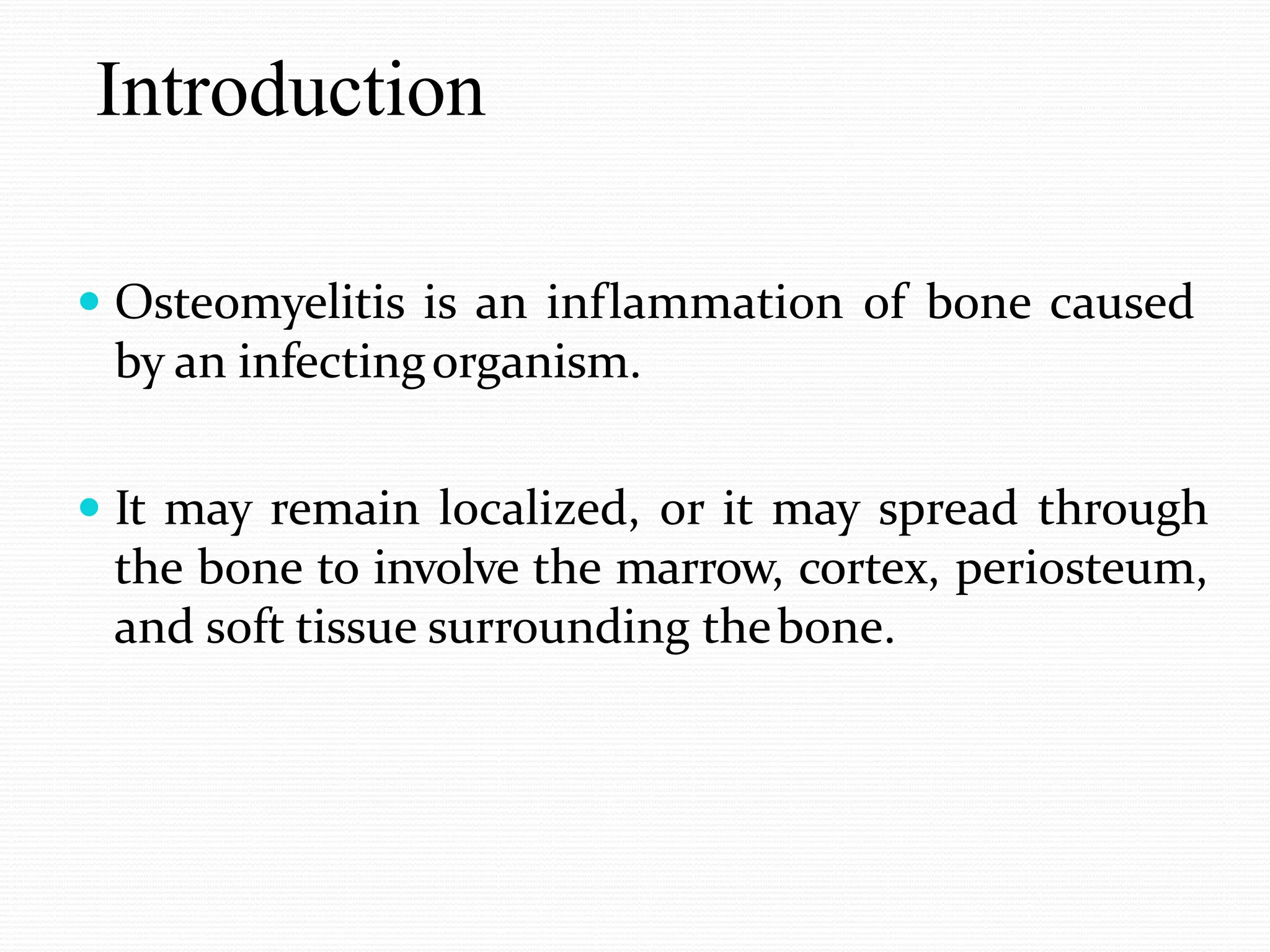 Osteomyelitis | PPTX