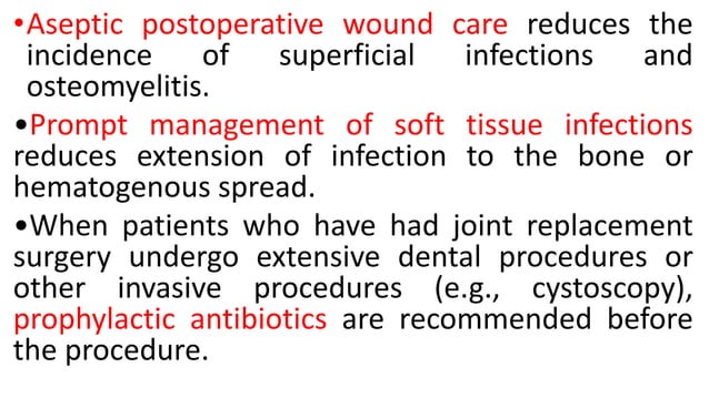 Osteomyelitis and its management | PPTX