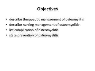 Osteomyelitis | PPTX